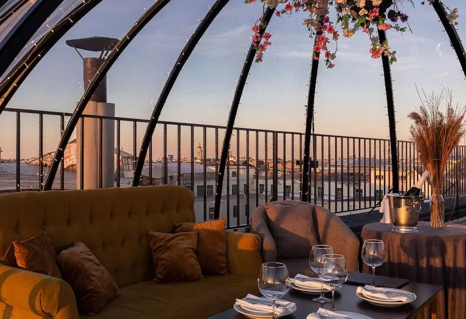 Sky Terrasse: аренда крыши для вашего мероприятия